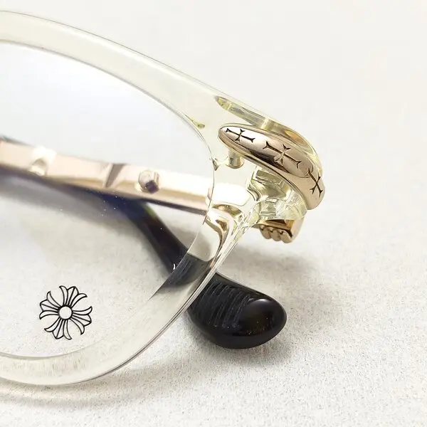 Chrome Hearts Full Rim Eyeglasses - White