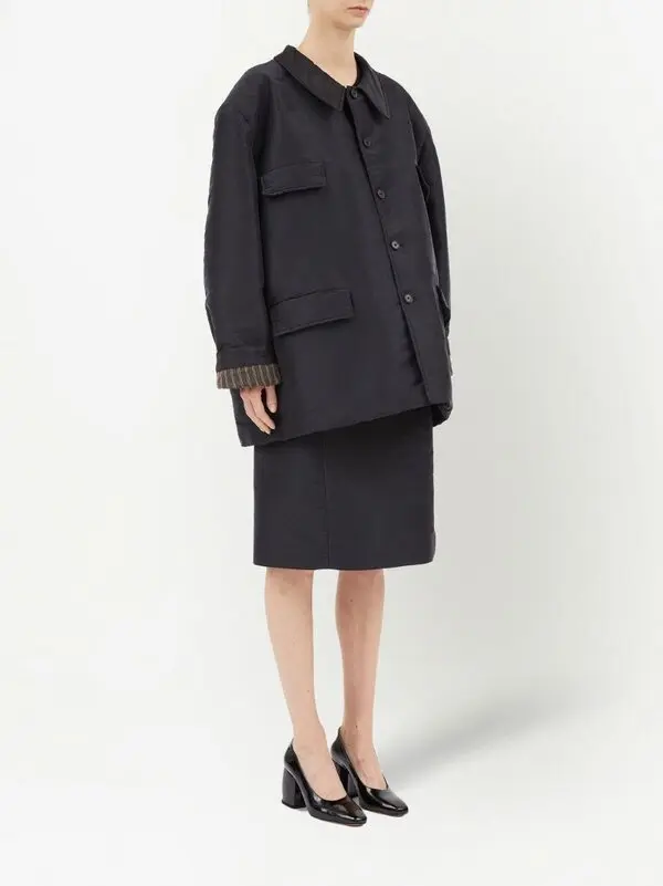 MAISON MARGIELA Long-sleeved Buttoned Jacket