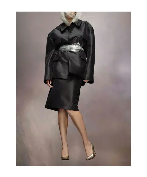 MAISON MARGIELA Long-sleeved Buttoned Jacket