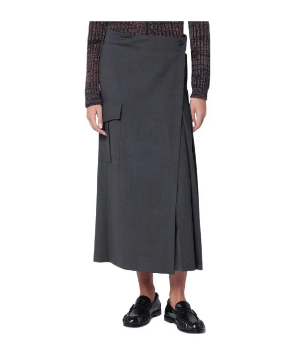 P.a.r.o.s.h Wool Wrap Skirt