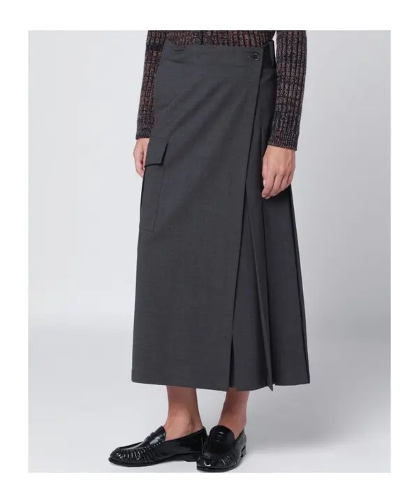 P.a.r.o.s.h Wool Wrap Skirt
