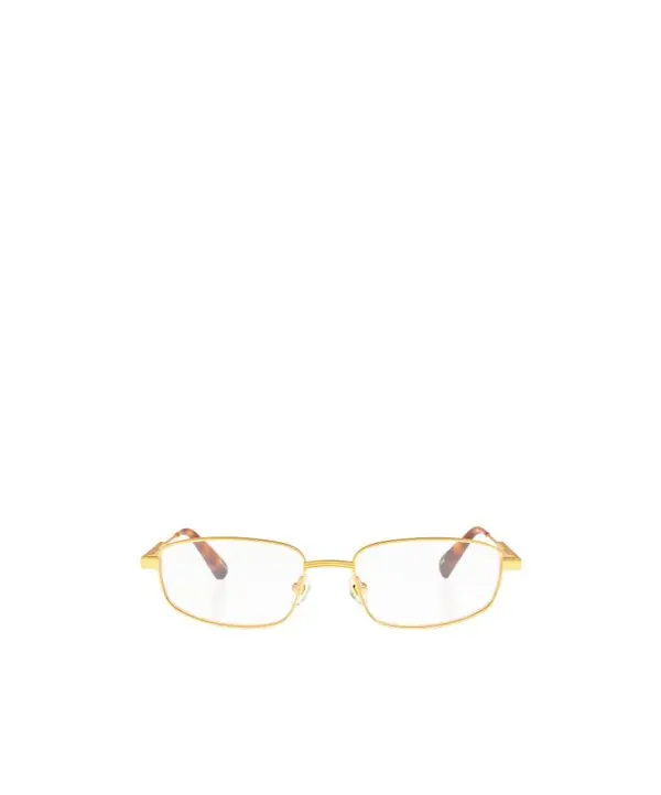Jacquemus Rectangular Frame Eyeglasses - Golden