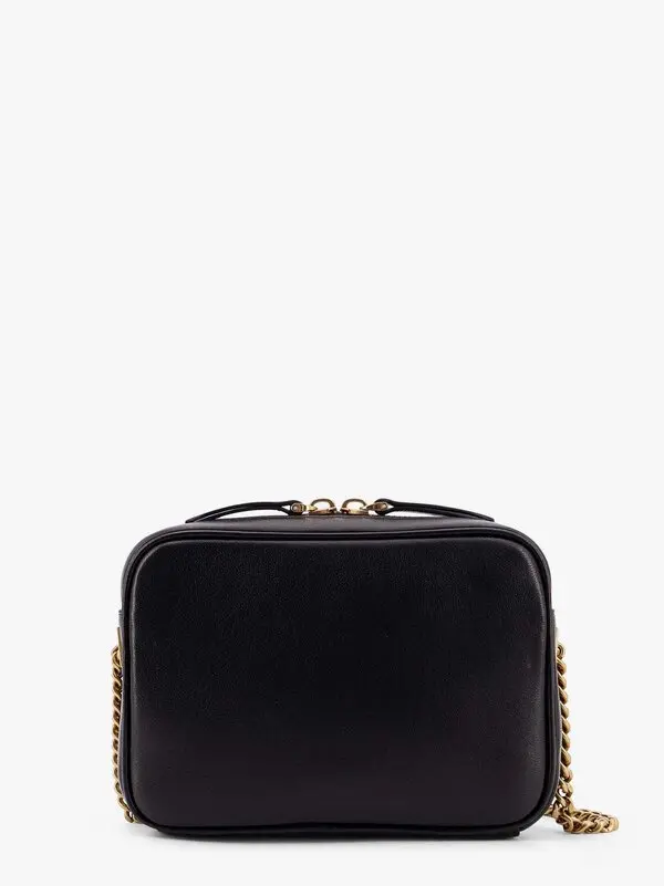 Valentino Garavani Vlogo Patch Zip-up Crossbody Bag - Black