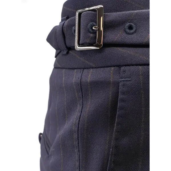 Dolce & Gabbana Pinstriped Pleated Trousers
