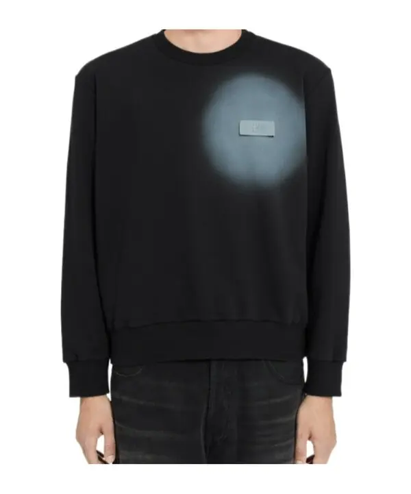 MAISON MARGIELA Crewneck Sweatshirt With Spray Detail