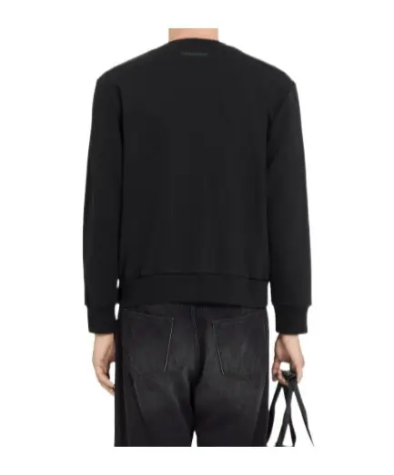 MAISON MARGIELA Crewneck Sweatshirt With Spray Detail