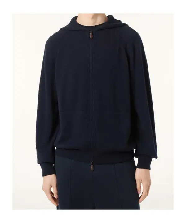 Loro Piana Zip-up Hooded Coat