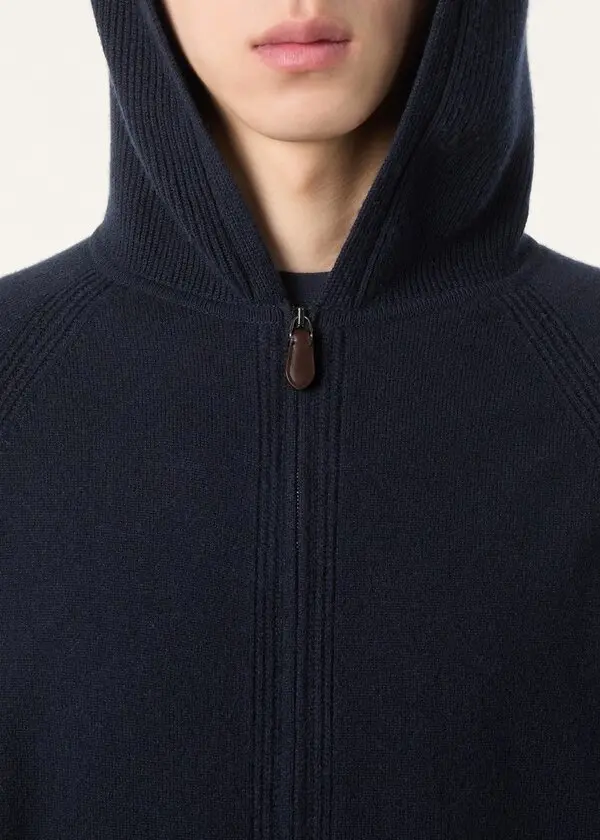 Loro Piana Zip-up Hooded Coat