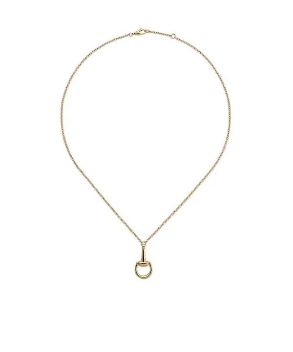 Gucci Horsebit 18k Chain Necklace