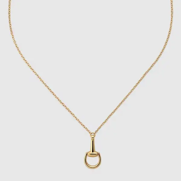 Gucci Horsebit 18k Chain Necklace