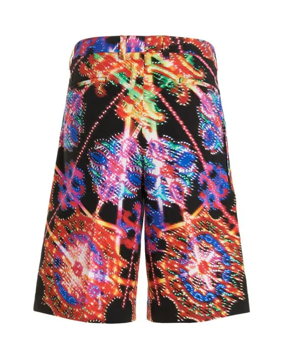 Dolce & Gabbana Luminaire Printed Knee Length Shorts