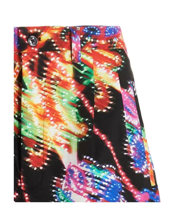 Dolce & Gabbana Luminaire Printed Knee Length Shorts