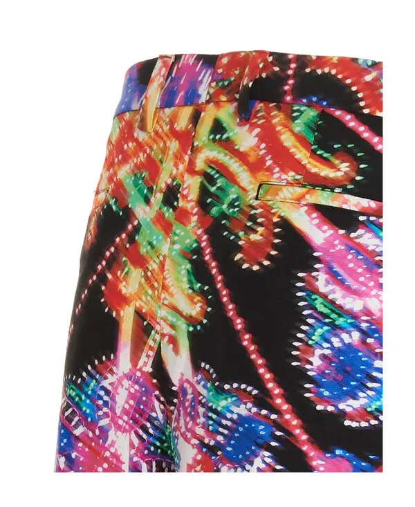 Dolce & Gabbana Luminaire Printed Knee Length Shorts