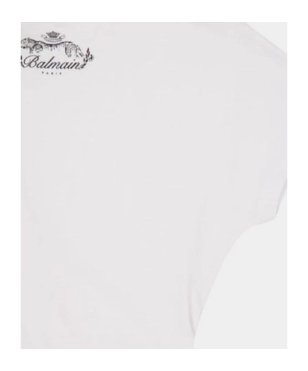 Balmain Short-sleeved Draped T-shirt - No