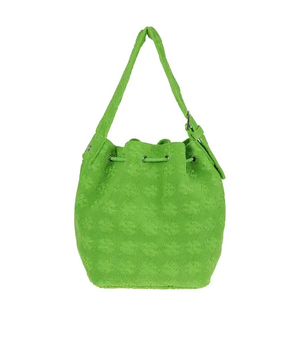 Tory Burch Drawstring Bucket Bag - Green