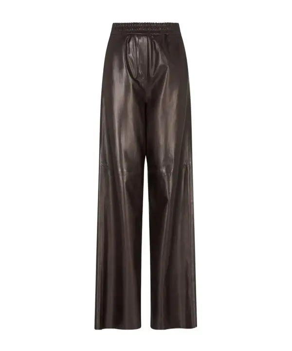 Giorgio Armani Elasticated Wide-leg Trousers