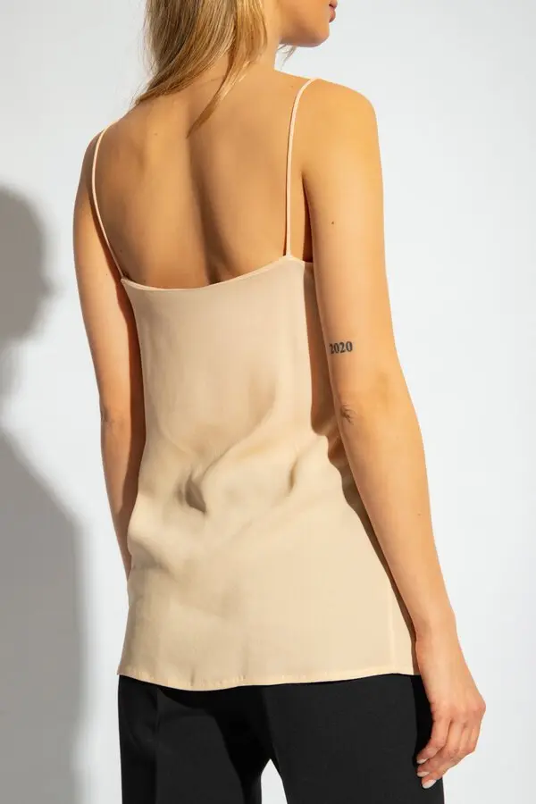 Fabiana Filippi Embellished Sleeveless Tank Top