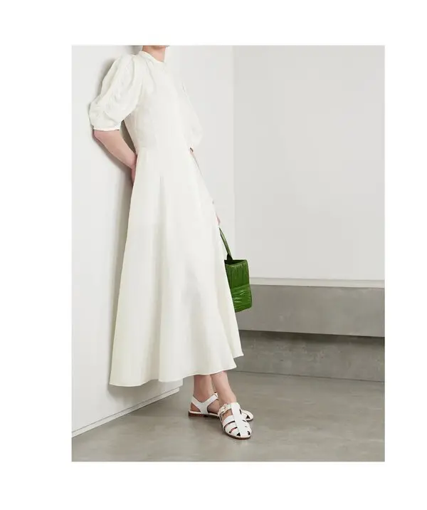 Gabriela Hearst Short Sleeve Dress