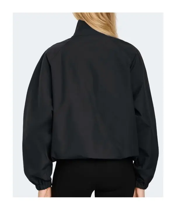 Canada Goose Axis Jacket With Zippered Pockets And Elasticated Cuffs - Black