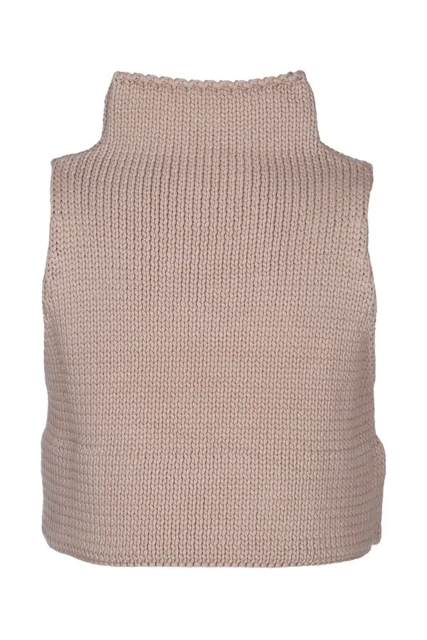 Alaïa Sleeveless Knit Sweater