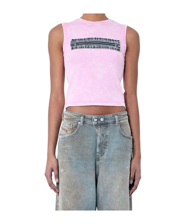 DIESEL® T-arted Ribbed Tank Top