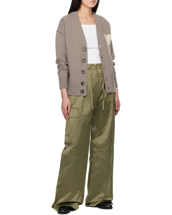AMI Paris De Coeur Knitted Cardigan