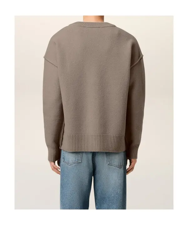 AMI Paris De Coeur Knitted Cardigan