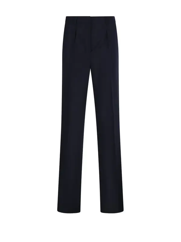 Max Mara Cannes Pleated Trousers - Black