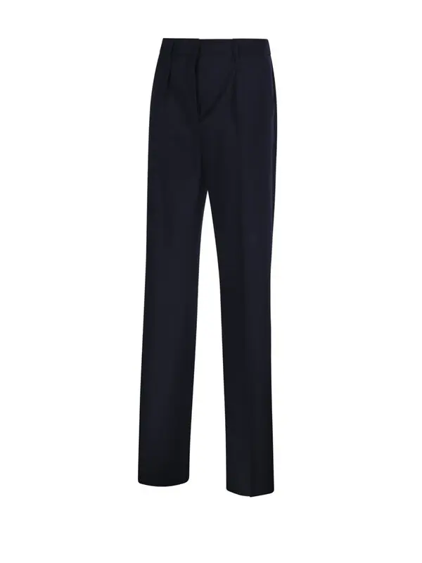 Max Mara Cannes Pleated Trousers - Black