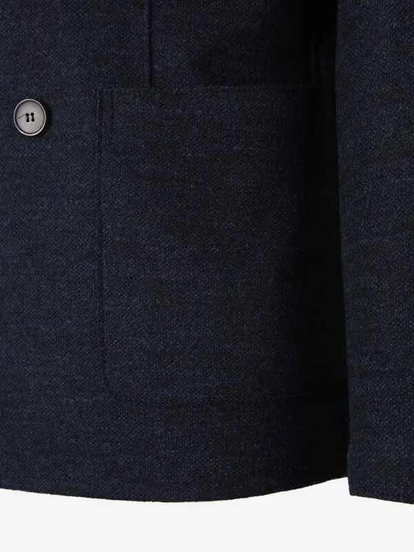 Harris Wharf London Double-breasted Wool Blazer