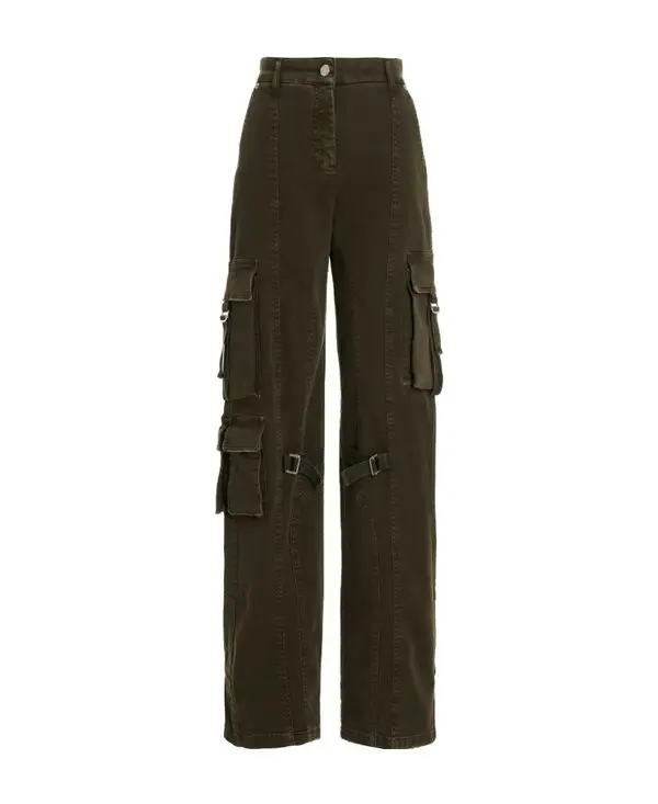 Blumarine Straight Leg Cargo Trousers
