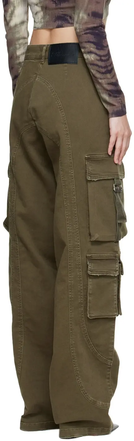 Blumarine Straight Leg Cargo Trousers