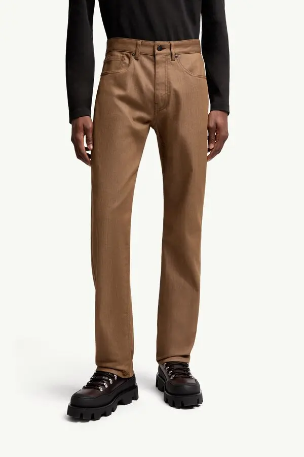 Moncler Straight Leg Denim Jeans