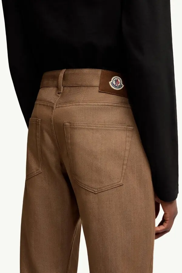 Moncler Straight Leg Denim Jeans