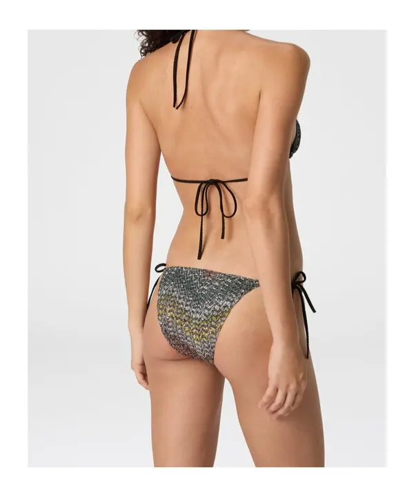 Missoni Sequined Triangle Bikini