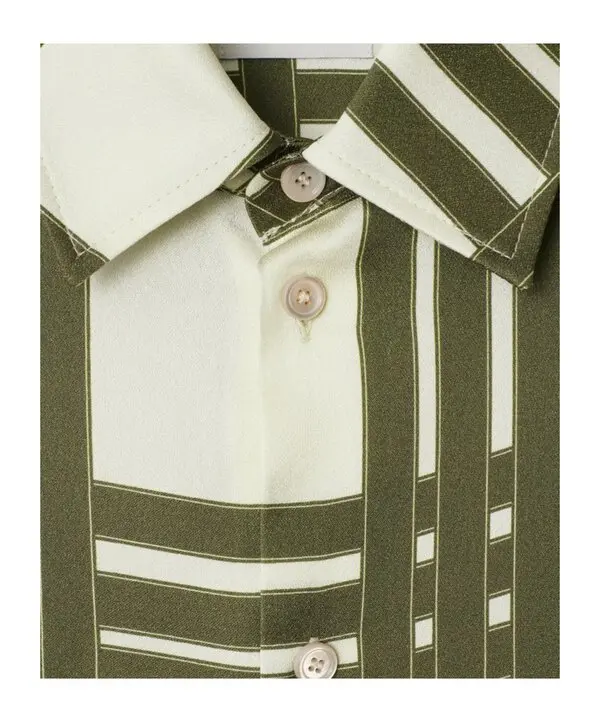 Burberry Ribbon-check Pleated Midi Dress
