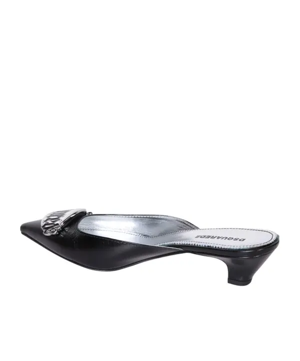 Dsquared2 Logo-plaque Pointed-top Mules