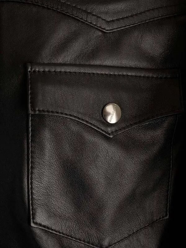 GIORGIO BRATO Leather Jacket - Black