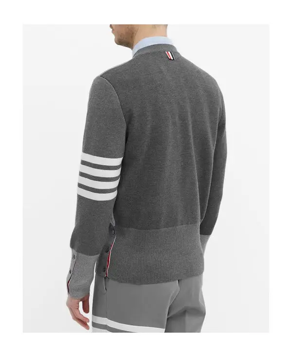 Thom Browne Striped Detail Pullover