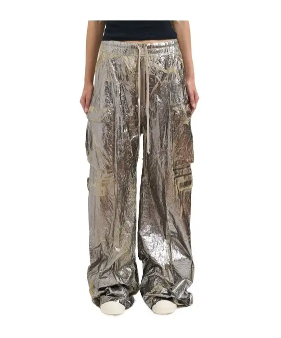 Rick Owens Double Cargo Jumbo Belas Pants - Silver
