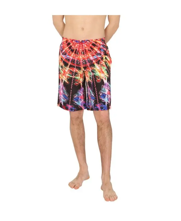 Dolce & Gabbana Graphic Print Drawstring Swim Shorts - Multicolor