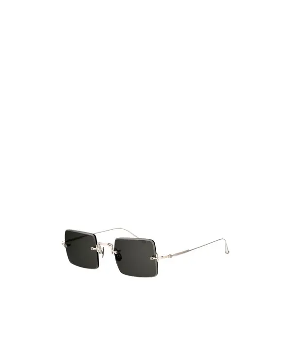 Matsuda Rectangle Frame Sunglasses - Palladiumwhitecafevioletgradient