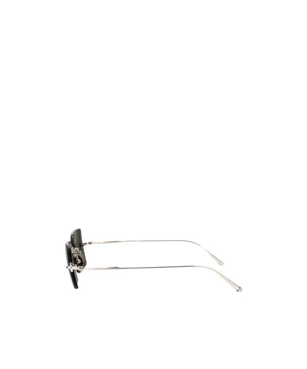 Matsuda Rectangle Frame Sunglasses - Palladiumwhitecafevioletgradient