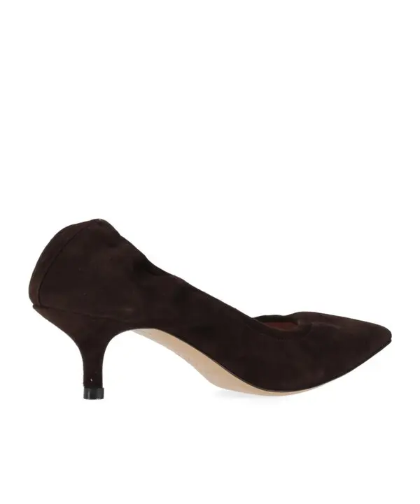 P.a.r.o.s.h Pointed-toe Kitten-heel Pumps - Black