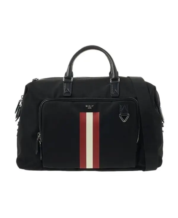 Bally Logo Duffle Bag - Black