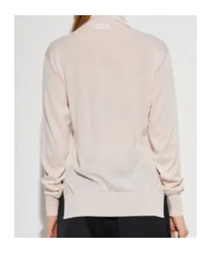 JIL SANDER High-neck Plain Knit Sweater