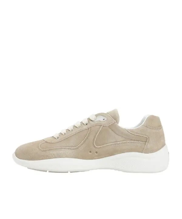 Prada Logo-embossed Lace-up Sneakers