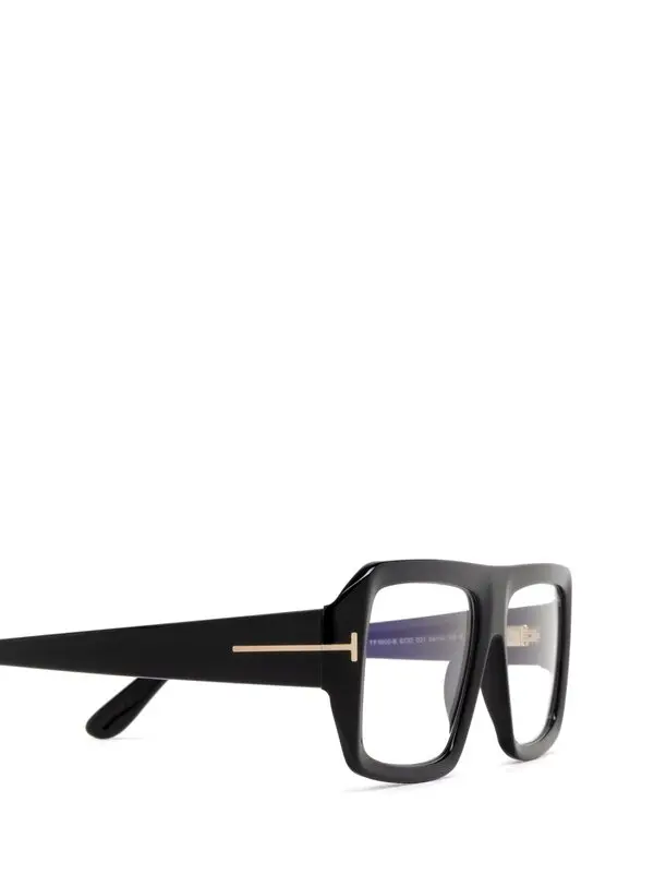TOM FORD Square Frame Eyeglasses - Black