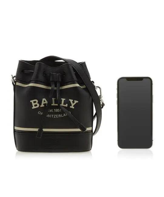 Bally Logo Shoulder Bag - Black