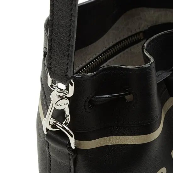 Bally Logo Shoulder Bag - Black